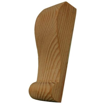 Plain Corbels shaped oak, ash and pine for wooden fire surrounds